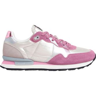 Pepe Jeans London Damen Brit Printy W Sneak, Purple Malva Purple, 38 EU