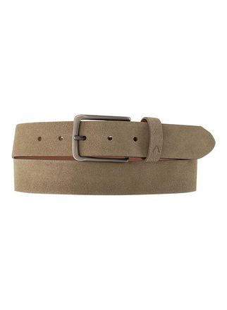 Alberto Herren G&uuml;rtel beige Veloursleder