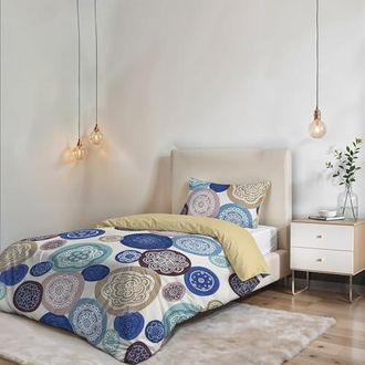 Italian Bed Linen Fantasy Bettbezug, Mikrofaser, murrine, kleine Doppelte