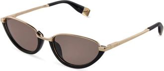 Furla Femme, Accessoires, Jaune, Taille: 57 MM Sfub16 Lunettes de soleil
