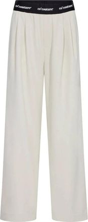 Co'Couture Femme, Pantalons, Gris, Taille: 36 FR Pantalon Logo Long AminaCC Style