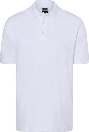 James & Nicholson Poloshirt Classic | Farbe: white | Gr&ouml;sse: XXL