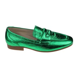 Gabor Gr&uuml;ne Lackleder-Mokassins - - Shoes - Damen - Gr&uuml;n - 36 EU