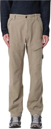 C.P. Company C.p. Company, Homme, Pantalons, Beige, Taille: L Pantalon Cargo Stretch en Moleskine