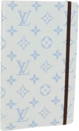 Louis Vuitton Pre-owned Pochette Notes - Femme - Pre-owned - Bleu - Taille: ONE Size
