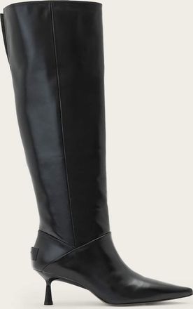 AllSaints Odyssey - Stiefel in Schwarz mit niedrigem Absatz