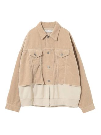 Undercover Jacke aus Cord - Nude