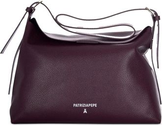 Patrizia Pepe grand sac porté épaule Never Complete à bride ajustable - Violet