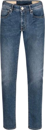 Sartoria Tramarossa Homme, Jeans, Bleu, Taille: W30 Michelangelo Regular Cortina Jeans