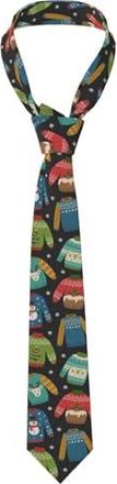 Generic Cravate Pour Homme Mod&egrave;le De Pull De No&euml;l Moche R&eacute;glable Tie Confortable Cravates Homme Pour L&Eacute;cole Remise De Dipl&ocirc;me F&ecirc;te