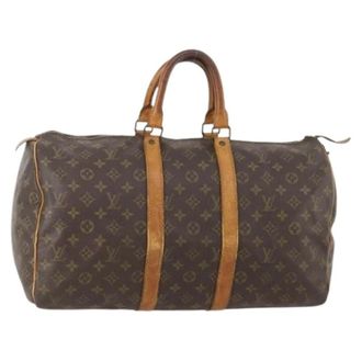 Louis Vuitton Sac Boston Keepall 45 Pre-owned - Femme - Pre-owned - Brun - Taille: ONE Size