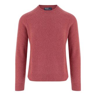 Polo Ralph Lauren Homme, Pulls, Rouge, Taille: XL Pull en laine et cachemire avec &eacute;cussons aux coudes