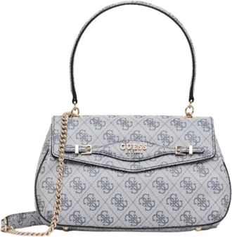 Guess Femme, Sacs, Bleu, Taille: ONE Size Petit sac &agrave; main avec fermeture