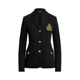 Ralph Lauren Femme, Vestes, Noir, Taille: 42 FR Blazer Slim Fit