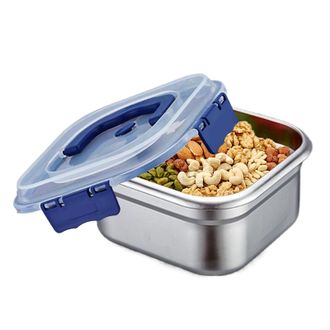 Generico Aus Edelstahl, luftdichte Lebensmittelbeh&auml;lter, 200 g, wiederverwendbar, auslaufsicher, langlebige Beh&auml;lter f&uuml;r die Zubereitung