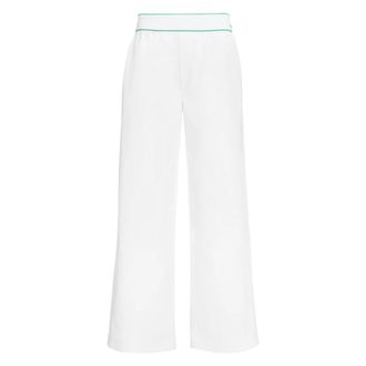 Bottega Veneta Weit geschnittene Hose- Salon 03 Kollektion - - Trousers - Damen - Wei&szlig; - XS