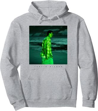 JUSTIN BIEBER Offizielles Justin Bieber Justice Foto, Grau Pullover Hoodie