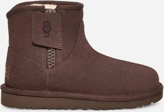 UGG Classic Mini Adri Boot f&uuml;r Kinder in Brown, Gr&ouml;&szlig;e Wildleder