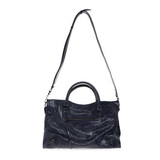 Balenciaga Le City Medium Handbag - - Bags - Damen - Blau - ONE SIZE