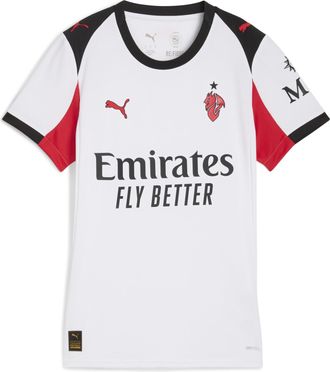 Puma Maillot Away 25/26 AC Milan Femme, Accessoires, Blanc, XXS