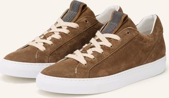 Brunello Cucinelli Brunello Cucinelli Sneaker Pair Of Sneakers Mit Schmucksteinen braun