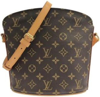 Louis Vuitton Sac bandouli&egrave;re vintage doccasion - Femme - Pre-owned - Brun - Taille: ONE Size