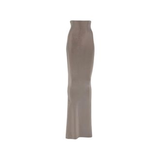 Rick Owens Damen, R&ouml;cke, Grau, LGr&ouml;&szlig;e