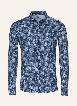 DeSoto Desoto Jerseyhemd Slim Fit blau