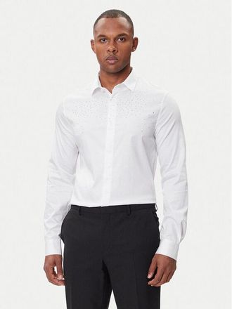 A|X Armani Exchange Hemd XM001504 AF10192 U0002 Weiß Regular Fit
