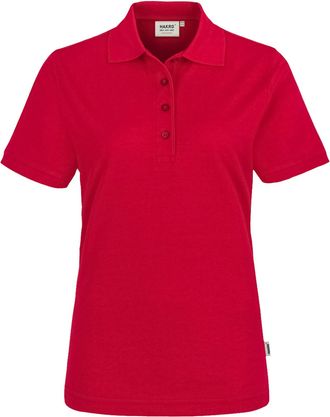 HAKRO Damen Polo-Shirt Performance - 216 - rot - Gr&ouml;&szlig;e: 3XL