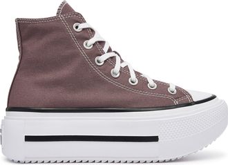 Converse Sneakers aus Stoff Converse Chuck Taylor All Star Lift Double Stack A20560C Braun