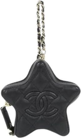 Chanel Porte-cl&eacute;s Charm de Sac Pre-owned - Femme - Pre-owned - Noir - Taille: ONE Size