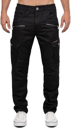 Cipo & Baxx Jean pour Homme CD424 Noir W33/L34