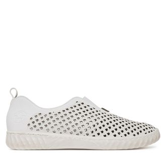 Rieker Halbschuhe Rieker N0965-80 Wei&szlig;
