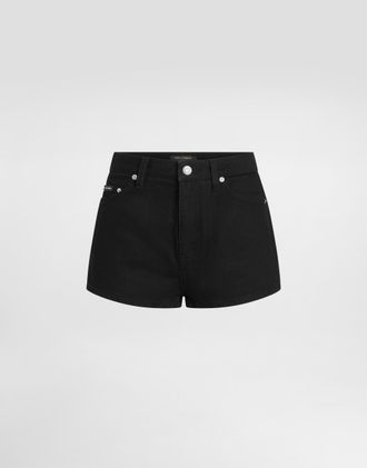 Dolce & Gabbana Shorts Aus Denim - Frau Denim Mehrfarbig 38
