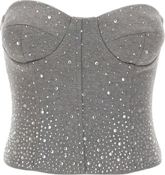 Twentyfourhaitch Damen, Oberteile, Grau, LGr&ouml;&szlig;e