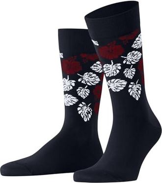 Burlington Aloha Breeze M So coton fantaisie 1 paire, Chaussettes Homme, Bleu Marine 6120, 40-46