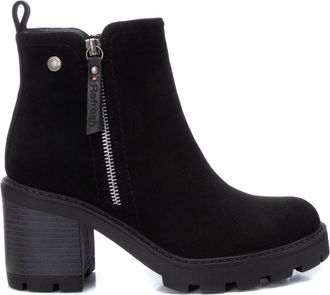 Refresh Freizeitstiefeletten Damen Schwarz - Bequeme und vielseitige Schuhe - Casual Mode - Modell 17212501 (Gr&ouml;&szlig;e 39)