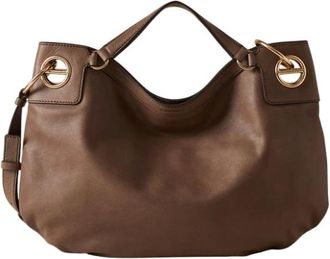 Borbonese Femme, Sacs, Brun, Taille: ONE Size London Handbag