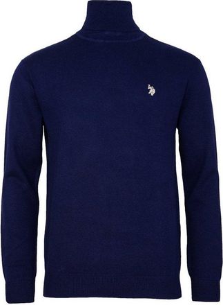 U.S.Polo Association Strickpullover Pullover Rollkragen Feinstrick (1-tlg)