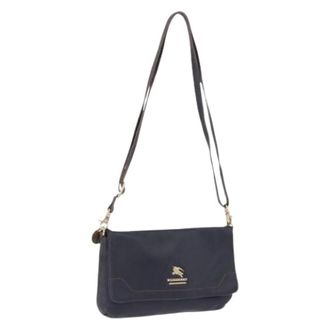 Burberry Sac bandouli&egrave;re vintage doccasion - Femme - Pre-owned - Bleu - Taille: ONE Size