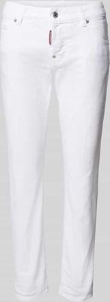 Dsquared2 Slim Fit Jeans mit Label-Detail