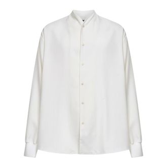 Jacquemus Homme, Chemises, Blanc, Taille: L Casual Shirt