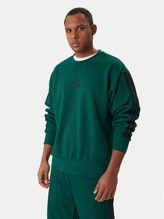 adidas Sweatshirt Essentials 3-Stripes JE6306 Gr&uuml;n Regular Fit