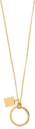 Balenciaga Halskette mit Anh&auml;nger - - Accessories - unisex - Gelb - ONE SIZE