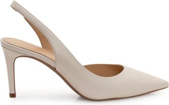 Michael Kors Femme, Chaussures, Beige, Taille: 37 1/2 EU Alina Flex Sling Pump