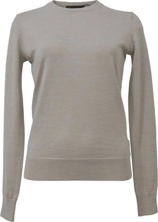 Theory pull à bords côtelés - Tons neutres