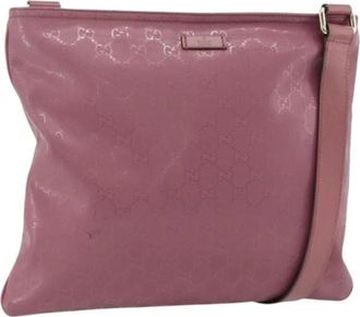 Gucci Pre-owned Vintage Umh&auml;ngetasche - - Pre-owned - Damen - Rosa - ONE SIZE