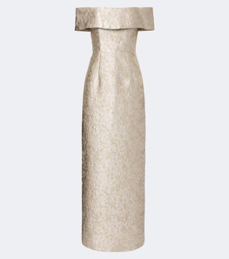 Markarian Off-Shoulder-Robe Clover
