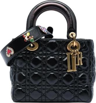 Dior Pre-owned Lady Dior - - Pre-owned - Damen - Schwarzk - ONE SIZE